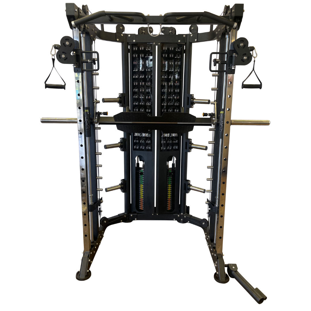 Diamond Fitness Functional Trainer, Smith Machine, & Half Rack - Top ...