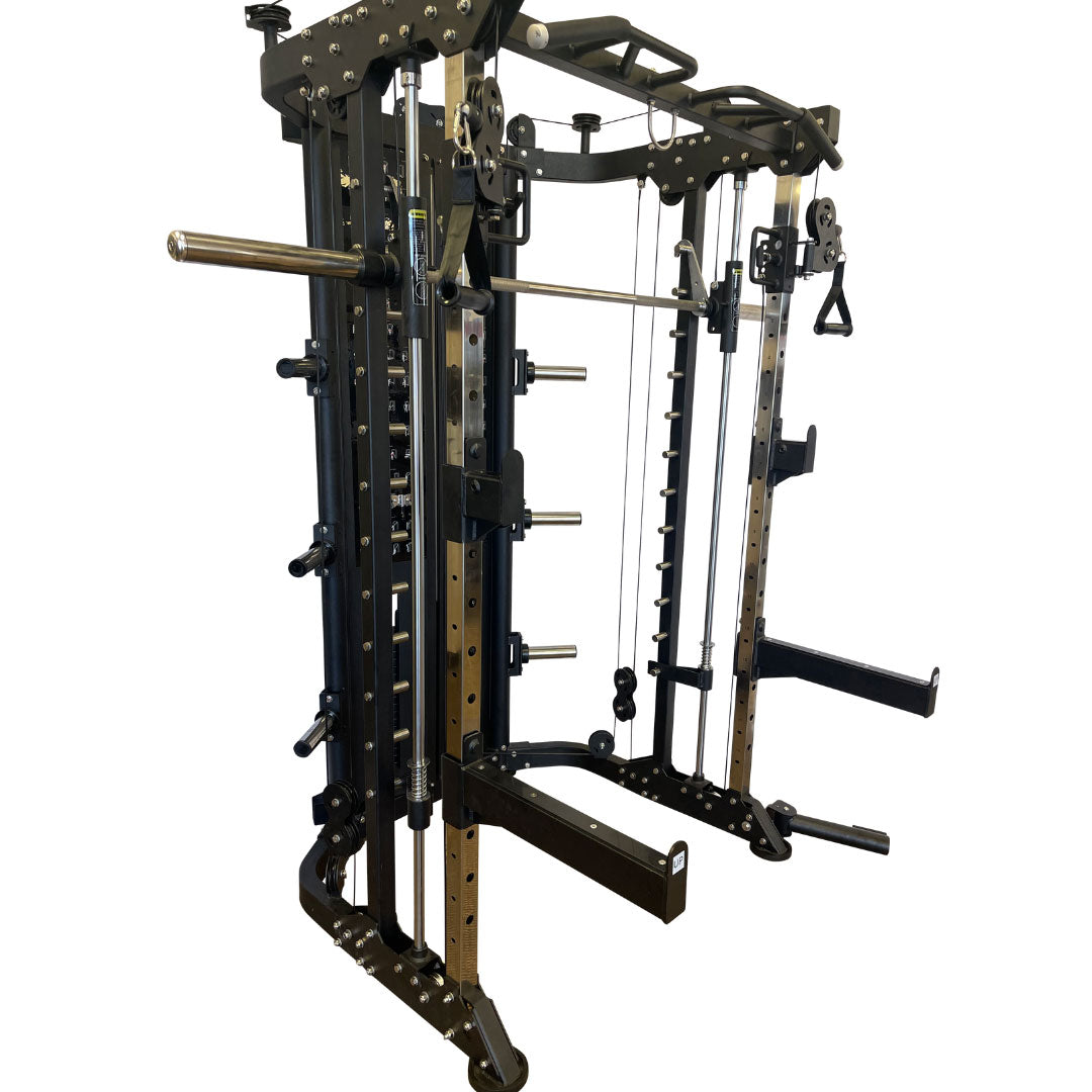 Diamond Fitness Functional Trainer, Smith Machine, & Half Rack - Top ...