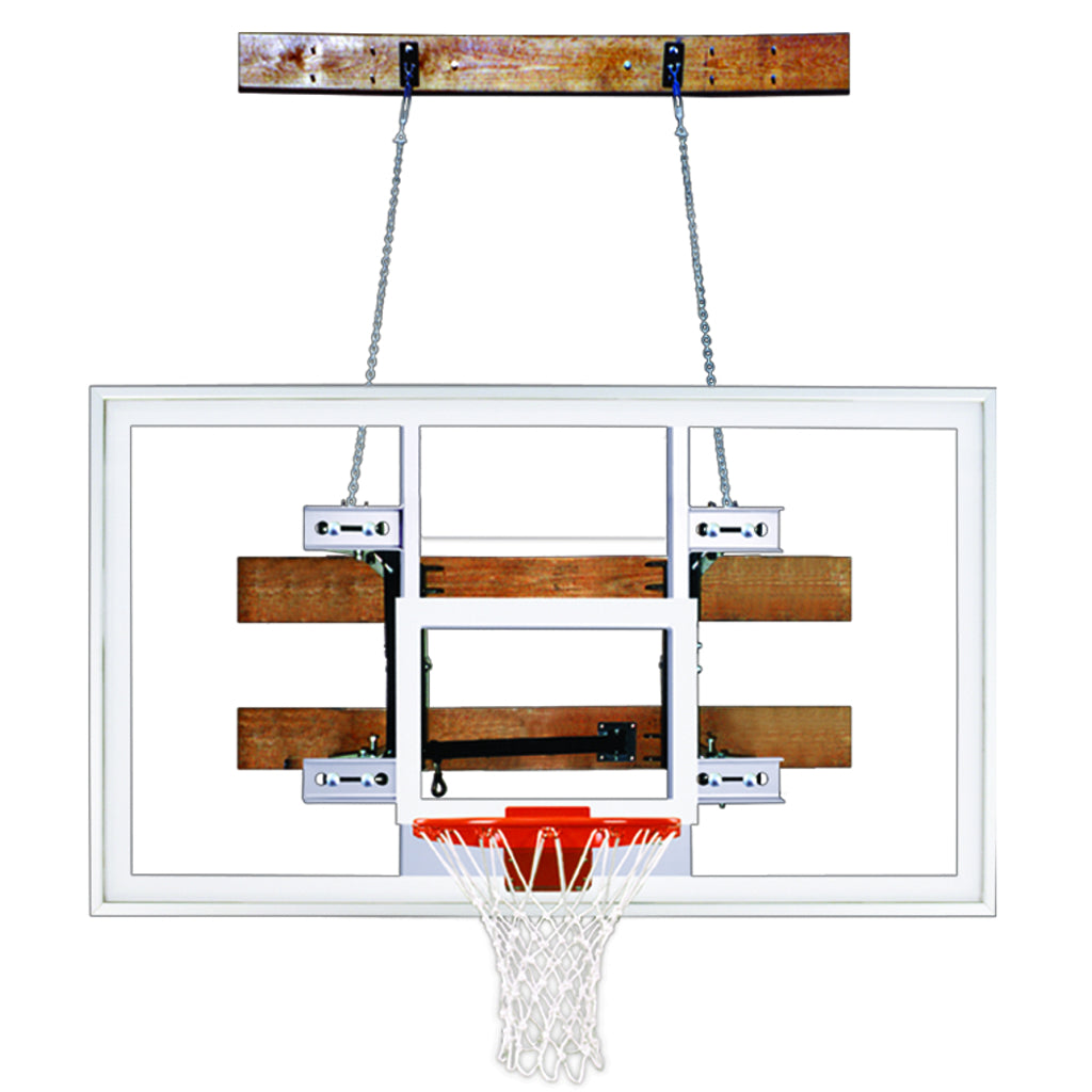 Wall Mount Basketball Hoop, FoldaMount46 by First Team - Top Sports Tech