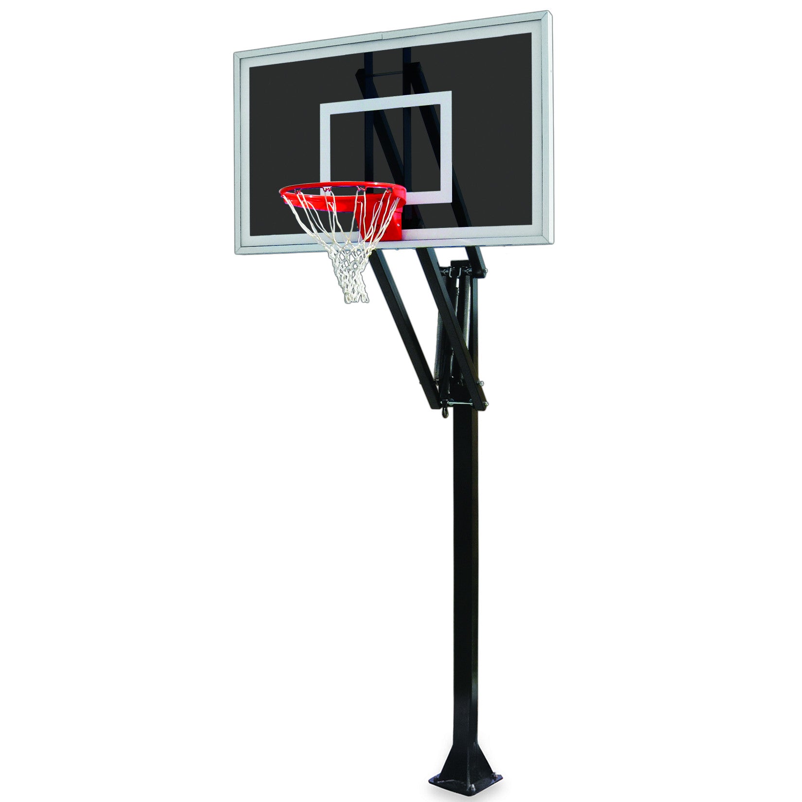 First Team Vector In-Ground Adjustable Basketball Hoop - Top Sports Tech