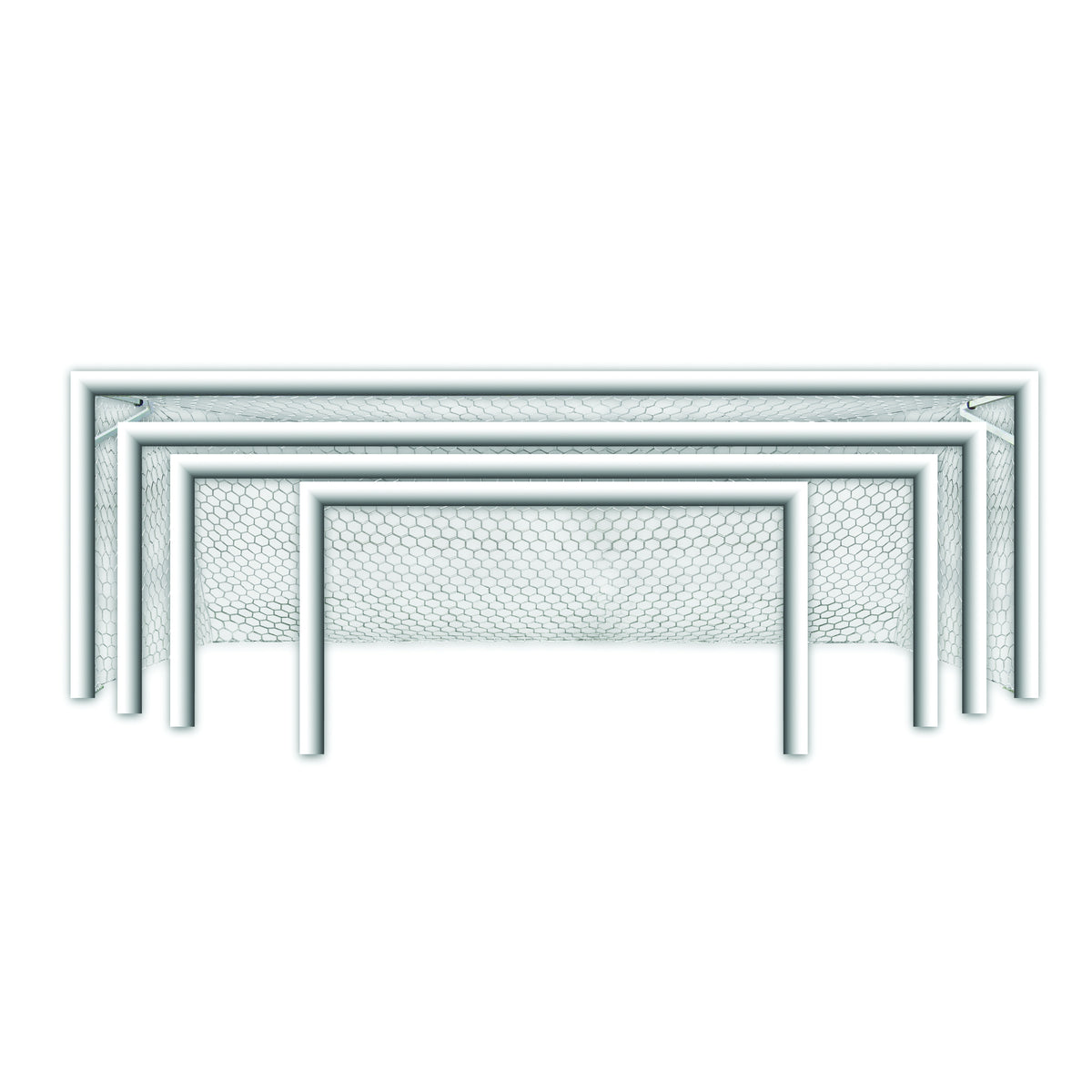 First Team World Class 40 Round Aluminum Fixed Soccer Goal - Top Sports ...