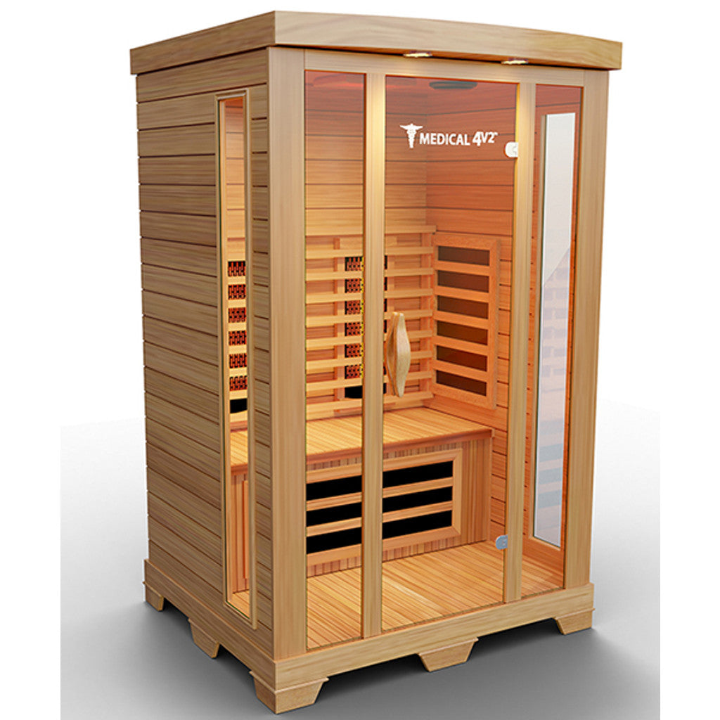 Medical Sauna Medical 4 Version 2.0 Two Person Full Spectrum Sauna - Top Sports Tech