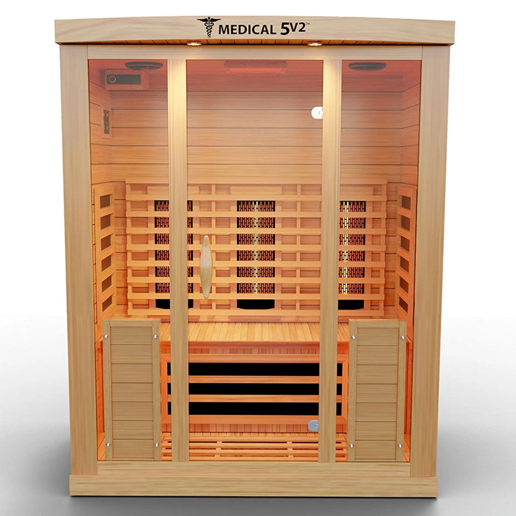 Medical Sauna Medical 5 Version 2.0 Three Person Full Spectrum Sauna - Top Sports Tech