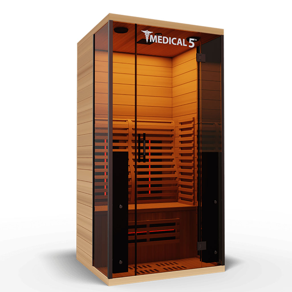 Medical Sauna Medical 5 Ultra Full Spectrum Infrared One Person Sauna - Top Sports Tech