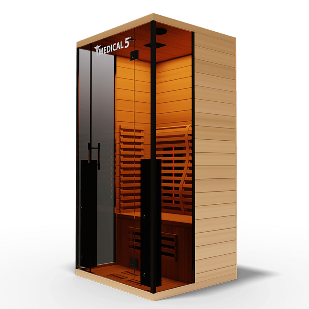 Medical Sauna Medical 5 Ultra Full Spectrum Infrared One Person Sauna - Top Sports Tech