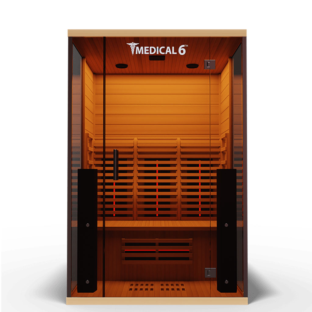 Medical Sauna Medical 6 Ultra Full Spectrum Infrared Two Person Sauna - Top Sports Tech