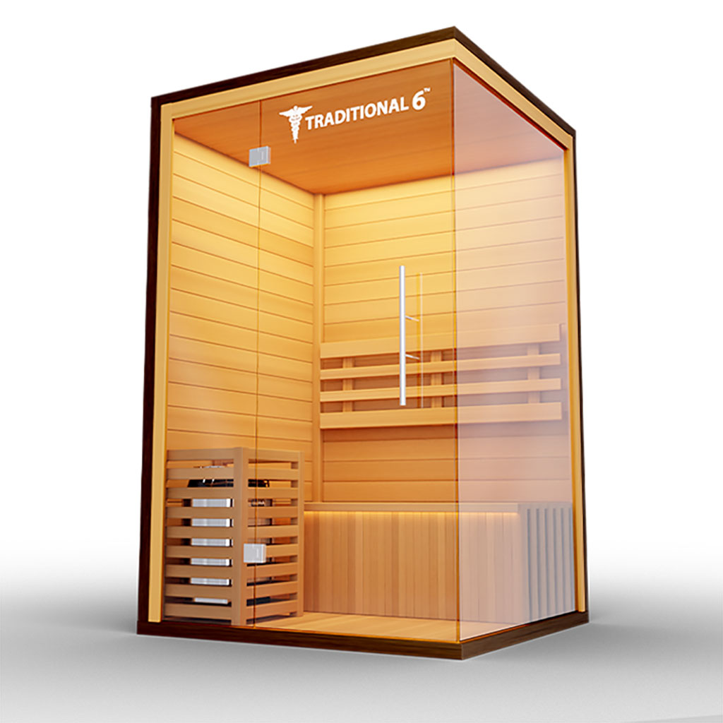 Medical Sauna Traditional 6 Two Person Steam Sauna - Top Sports Tech