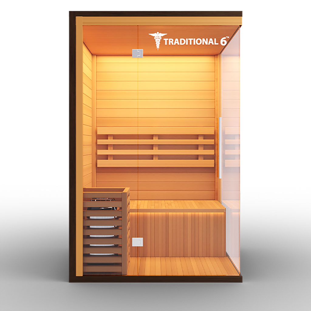 Medical Sauna Traditional 6 Two Person Steam Sauna - Top Sports Tech