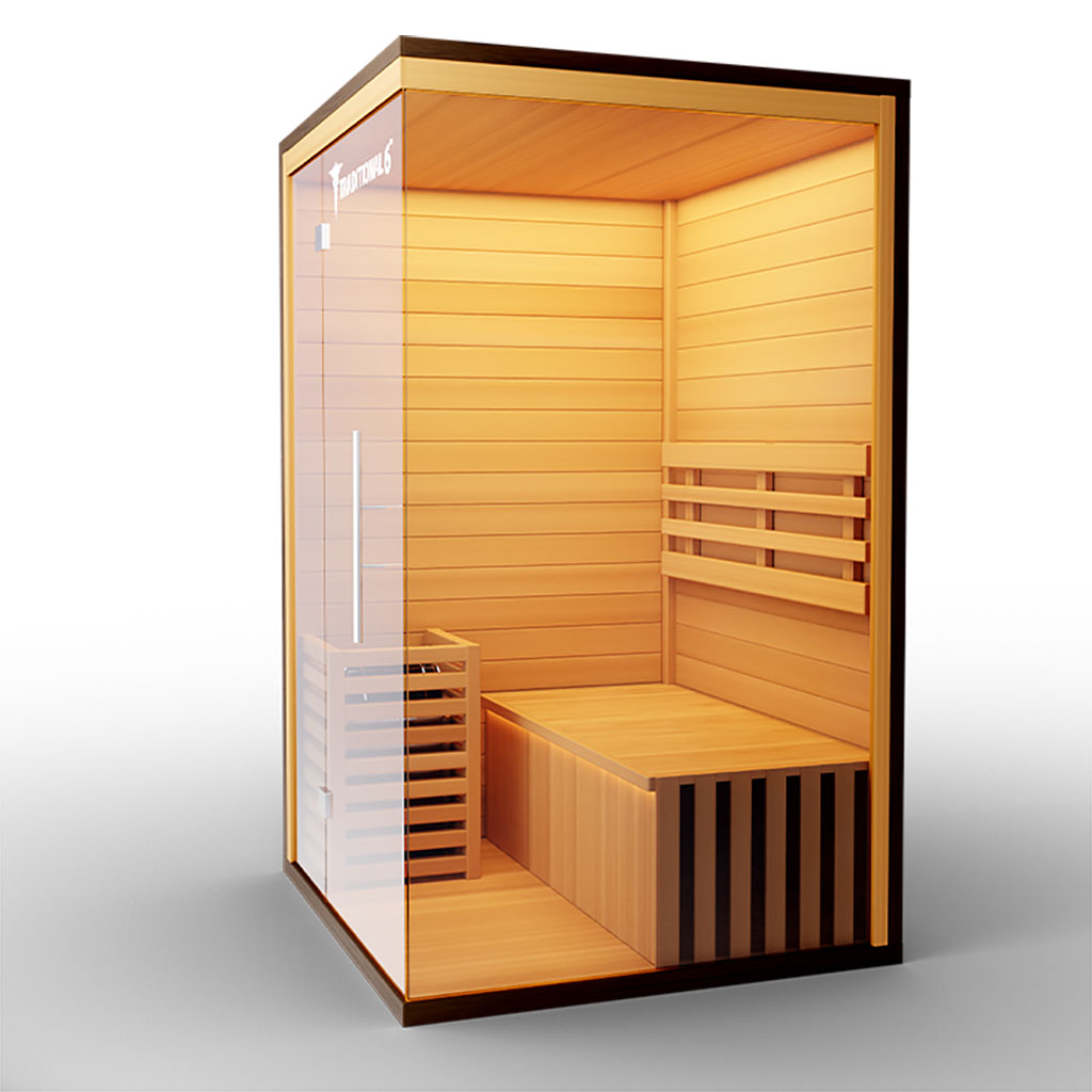 Medical Sauna Traditional 6 Two Person Steam Sauna - Top Sports Tech