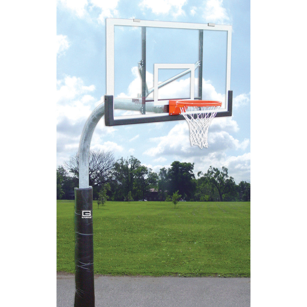 Gared Heavy Duty 5-9/16" O.D. Gooseneck Basketball Package PK6025 - Top ...