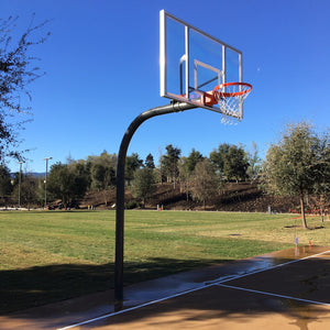 Gared Heavy Duty 5-9/16" O.D. Gooseneck Basketball Package PK6025 - Top ...