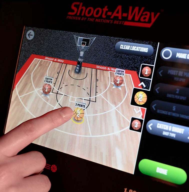 Shoot-A-Way The Gun 12k Basketball Shooting Machine - Top Sports Tech